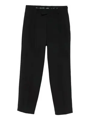 Karl Lagerfeld Pleated Front Trousers - Black