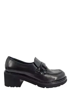 MADISON.MAISON Buckle-detail Loafers - Black