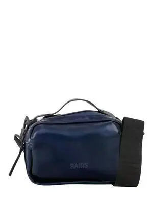 Rains Logo-print Shoulder Bag - Blue