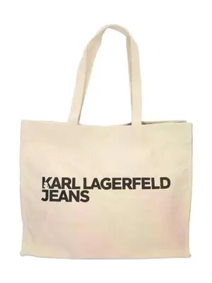 Karl Lagerfeld Logo-print Tote Bag - Neutrals