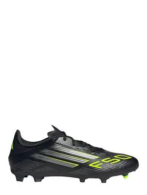 Adidas F50 League Fg/mg - Core Black/iron Metallic/lucid Lemon