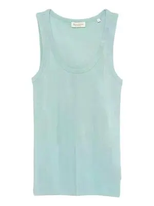 Marc O'polo Scoop-neck Sleeveless Top - Green