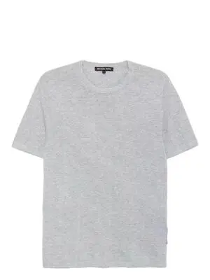 Michael Kors Cotton Knitted T-shirt - Grey