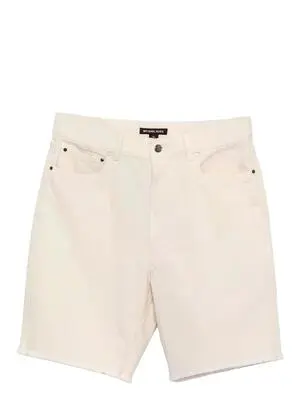 Michael Kors Frayed Denim Shorts - Neutrals