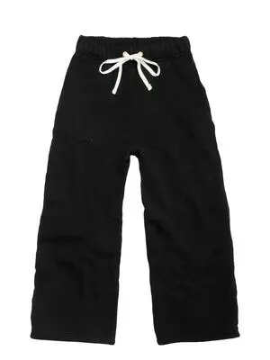 LES TIEN Drawstring Trousers - Black