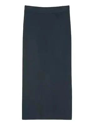 Marc O'polo Back-vent Midi Skirt - 899 Blue