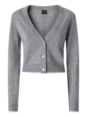Pinko Cropped Cardigan - Grey