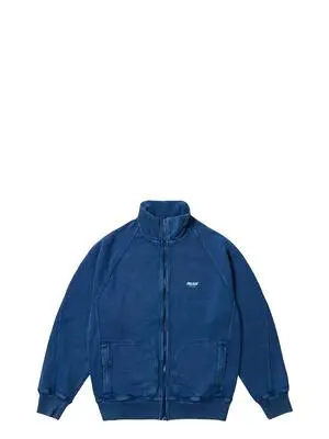 PALACE Pigment Wash London Zip Funnel - Navy Blue