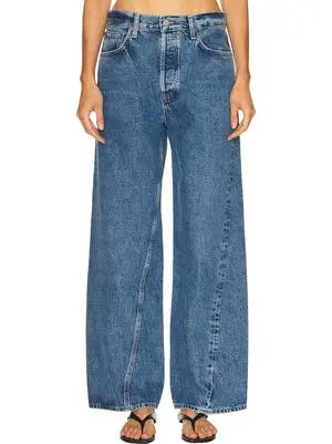 AGOLDE Twist Low Slung Baggy Jeans - Myth