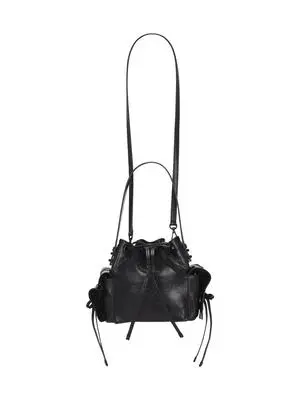 Acne Studios Multipocket Mini Bucket Lux Bag - Black