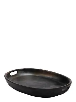 VERVE CULTURE Longpi Serving Dish - Black