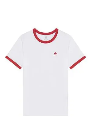 LEVI'S Retro Ringer Tee In White - Bright White