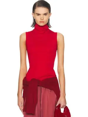 FLORE FLORE Dinah Tank Top - Red