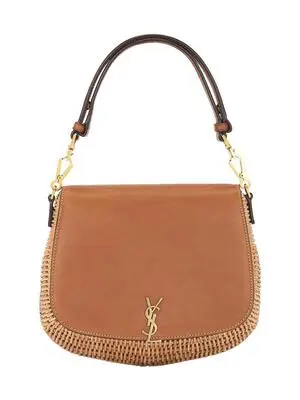 Saint Laurent Top Handle Bag - Naturale & Brick