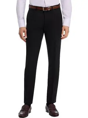 Hugo Boss Extra Slim Fit Stretch Suit Pants - Black