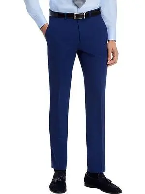 Hugo Extra Slim Fit Stretch Suit Pants - Open Blue