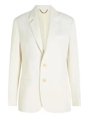 VICTORIA BECKHAM Tailored Twill Blazer