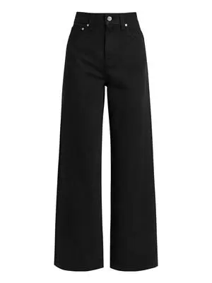 Khaite Bonnie Straight-leg Jeans - Black Other