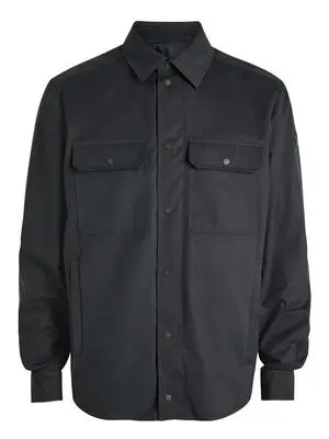 Moncler Cotton Overshirt - Navy