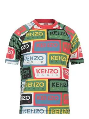 Kenzo T-shirt Military Size Polyamide, Elastane - Green