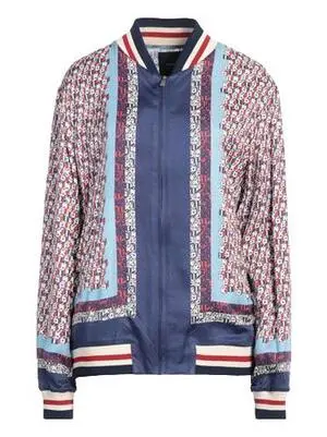 Pinko Jacket In Viscose And Elastane - Blue
