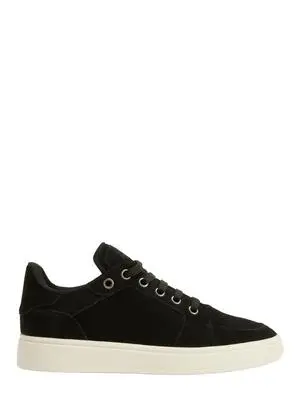 GIUSEPPE ZANOTTI Low-top Lace-up Sneakers - Black