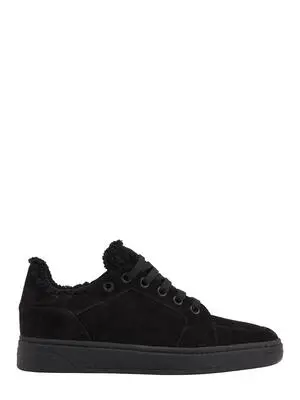 GIUSEPPE ZANOTTI Low-top Lace-up Sneakers - Black