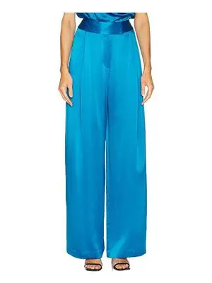 THE SEI Relaxed Trouser - Blue