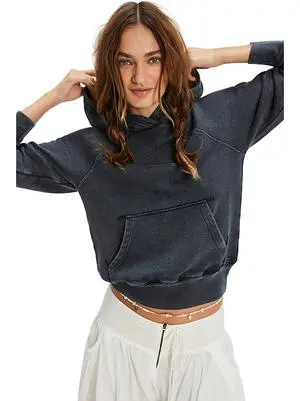 Free People With Everything Sweatshirt - Black