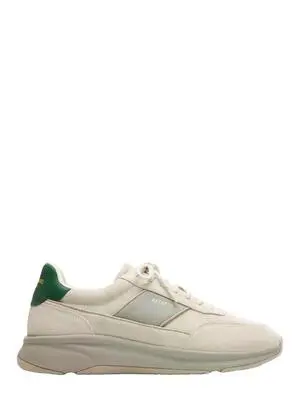 Axel Arigato Genesis Neo Runner Suede-leather Panel Sneakers - Neutrals