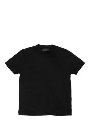 LES TIEN Short-sleeve Cotton T-shirt - Black