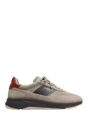 Axel Arigato Genesis Neo Runner Suede And Leather Sneakers Neutrals