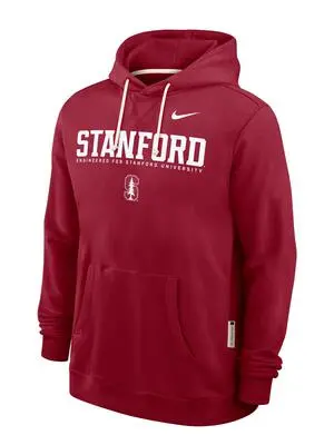 Nike Stanford Sideline Dri-fit College Pullover Hoodie - Red