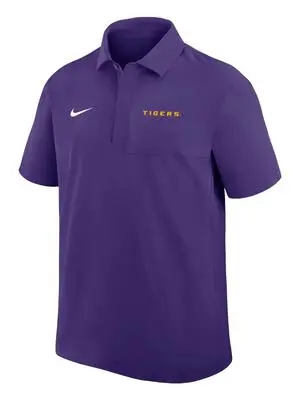 Nike Lsu Dri-fit College Polo - Purple