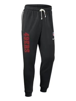 Nike San Francisco 49ers Ground Game Sideline Dri-fit Nfl Taper Pants - Black