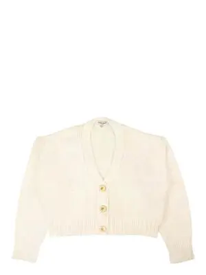 Opening Ceremony Button-front Knitted Cardigan - Neutrals