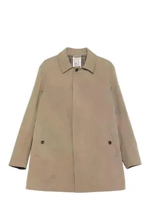 L'IMPERMEABILE Point-collar Single-breasted Jacket - Neutrals
