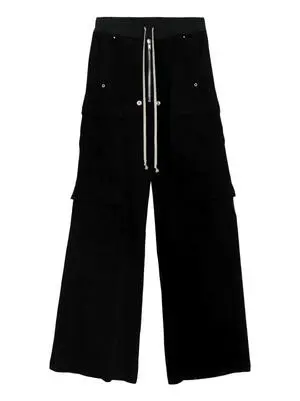 Rick Owens Bella Zip-fly Cargo Trousers - Black