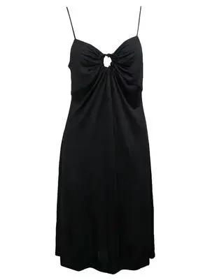 Opening Ceremony Keyhole Spaghetti-straps Dress - Black