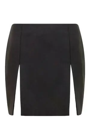 Givenchy Pencil Mini Skirt - Black