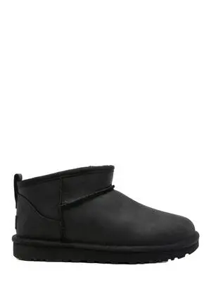 UGG Classic Ultra Mini Ankle Boots - Black
