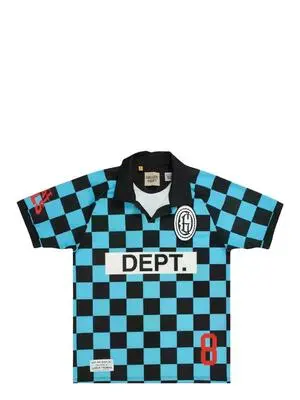 GALLERY DEPT. Checkered Soccer Jersey - Black