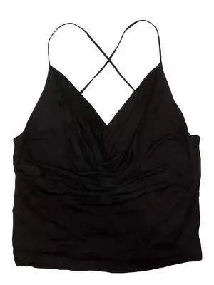 Opening Ceremony Cowl-neck Camisole Top - Black