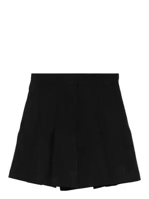 Alexander McQueen Pleated Shorts - Black