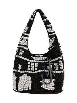 JW Anderson Beaded Shoulder Bag - Black