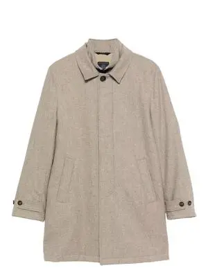 FAY Virgin Wool Coat - Neutrals
