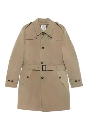 L'IMPERMEABILE Gilberto Belted Trench Coat - Neutrals