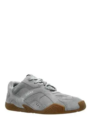 Versace Galaxia Suede Sneakers - Grey