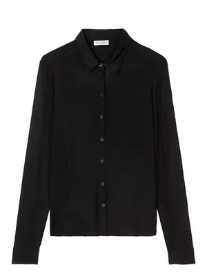 Marc O'polo Button-up Long-sleeve Shirt - Black