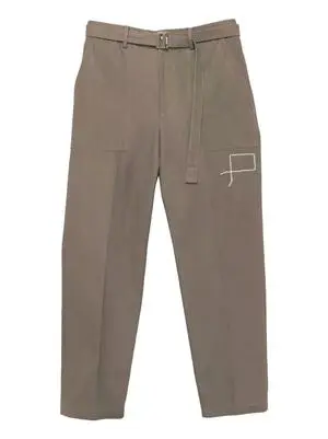 Sacai Belted Trousers - Neutrals